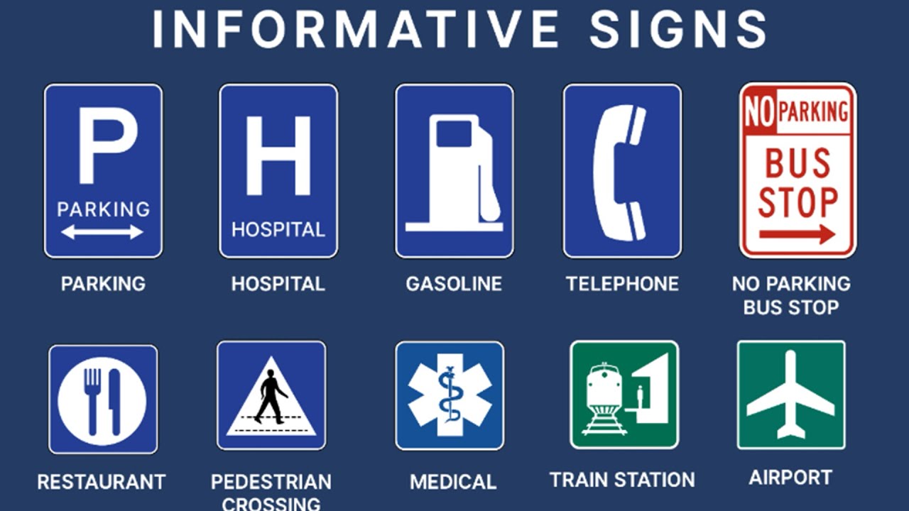 Informatory Signs of Road - Engineering TiCh
