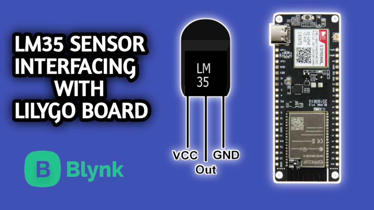LM35 Sensor Interfacing With Lilygo Board LM35 Sensor Interfacing With Lilygo Board
