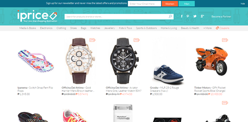 A Woman Remembers: Online shopping at iprice.ph