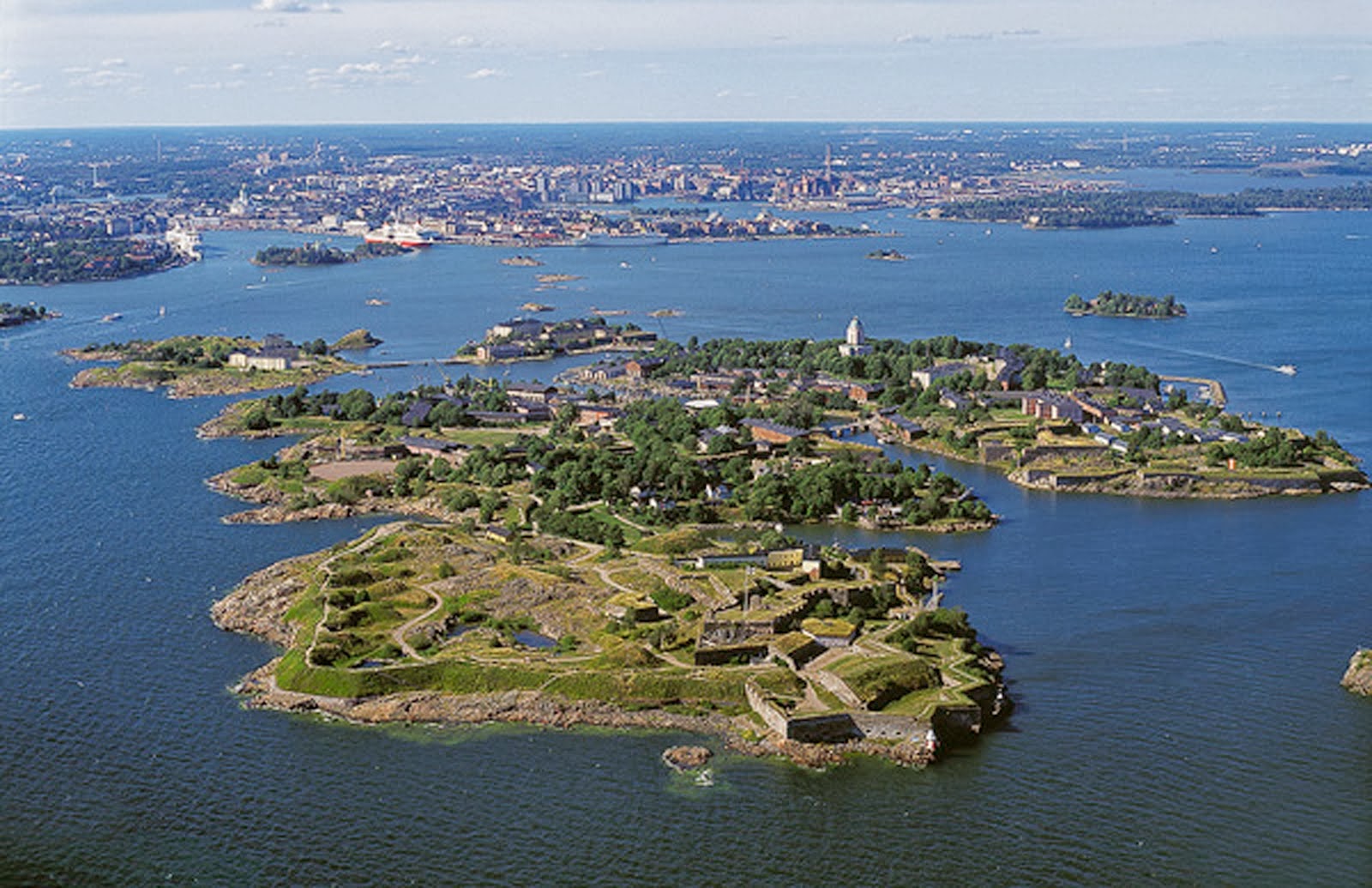 Helsinki Fortress Photo Gallery ~ Helsinki Finland