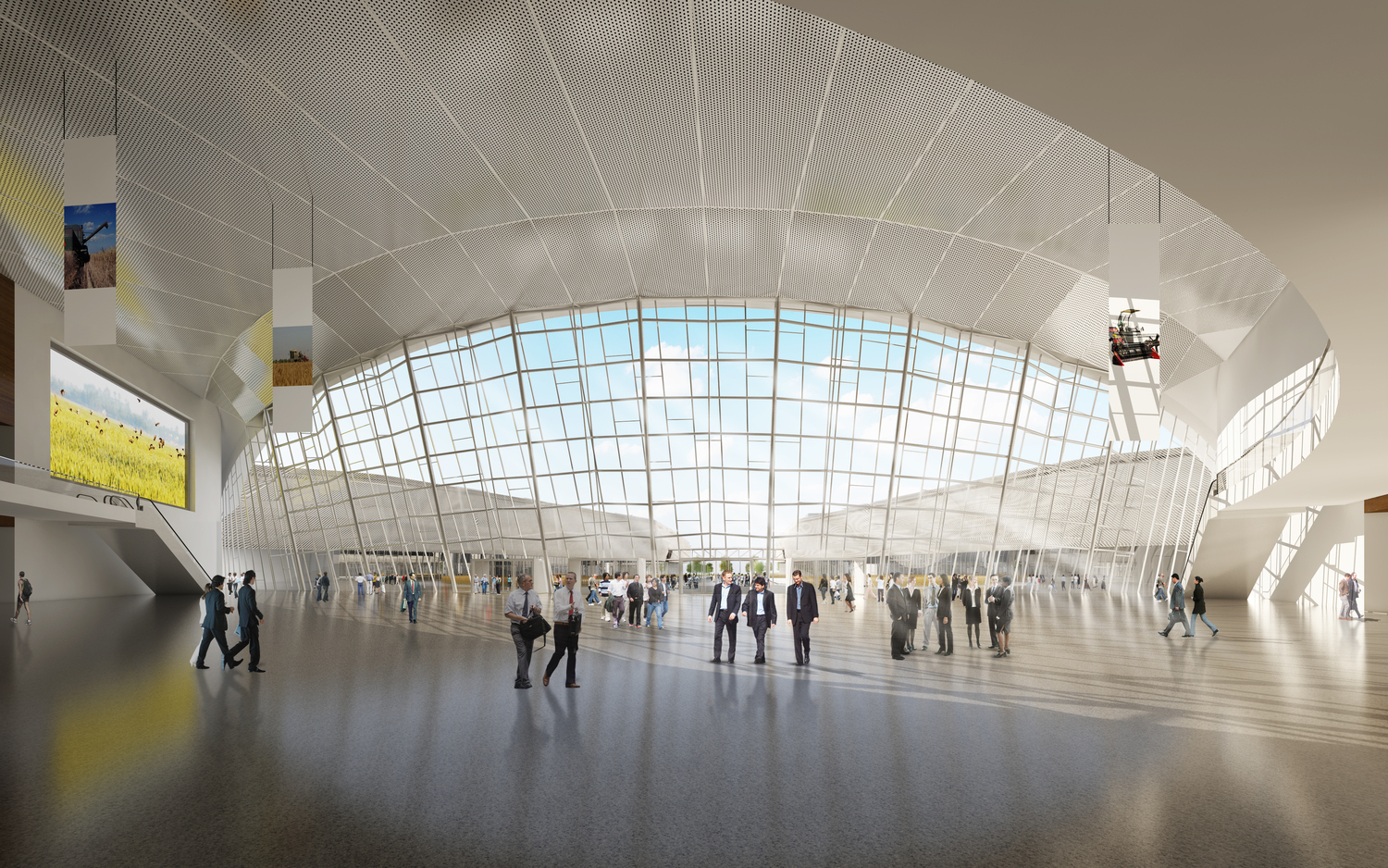 Agricultural Expo Center in China by Tvsdesign - Architecture Design ...