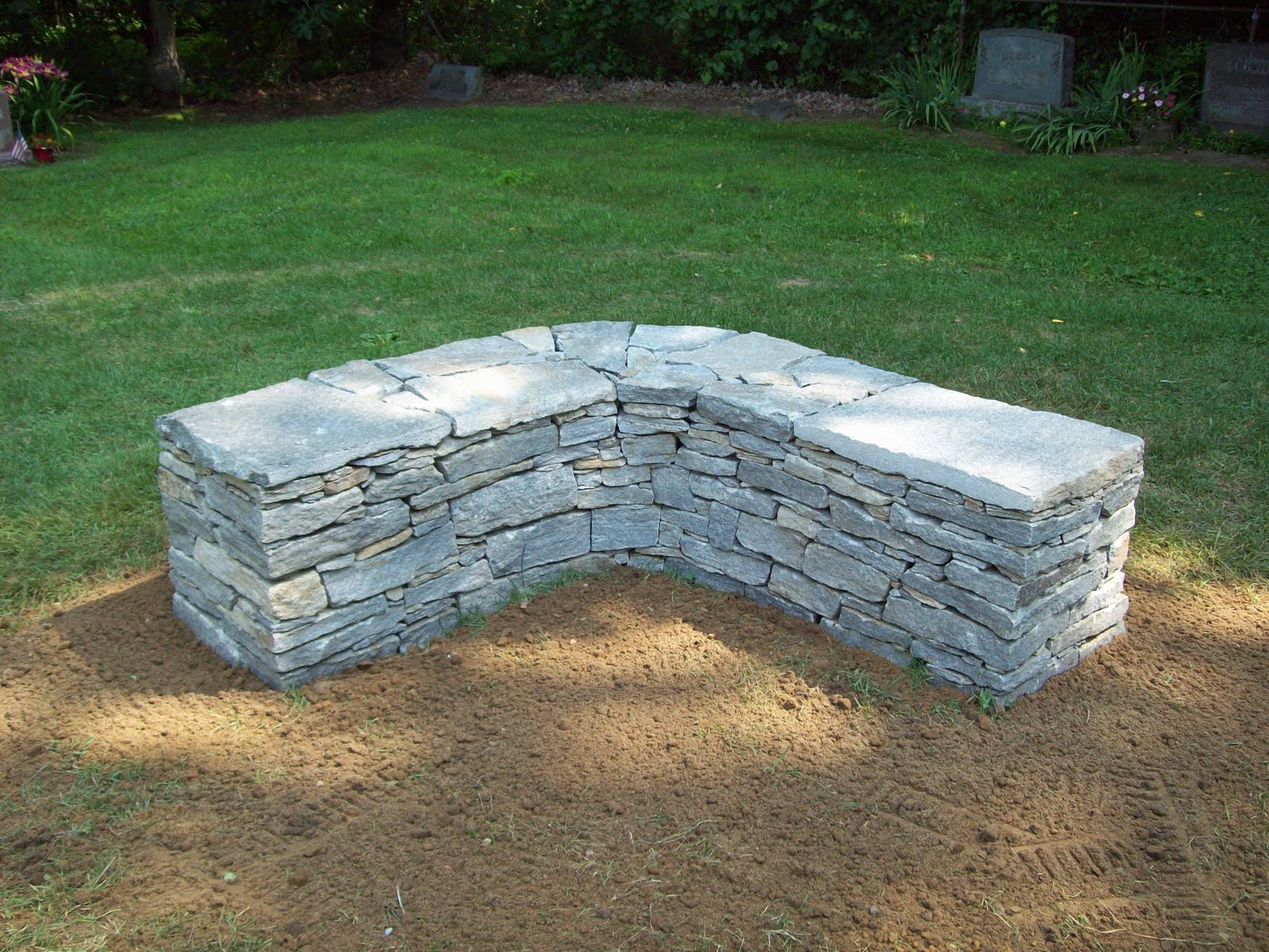 Vaughan Landscaping: Saint George Cemetery Walls