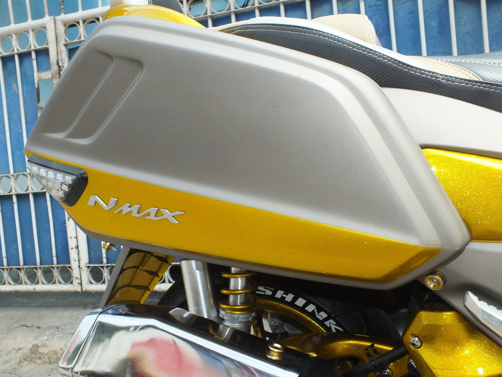 Ngecat MOTOR: YAMAHA NMAX CUSTOM CAT Property of Mr. ECHWAN Cengkareng