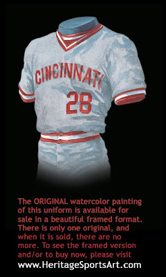 Cincinnati Reds Uniform and Team History | Heritage Uniforms and ...