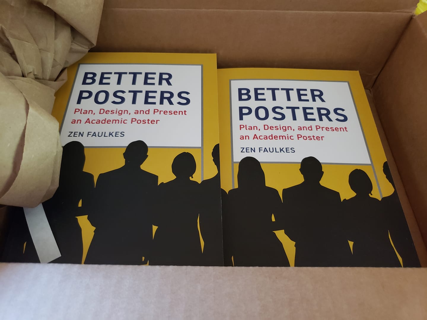 Better Posters: The Better Posters book has shipped!