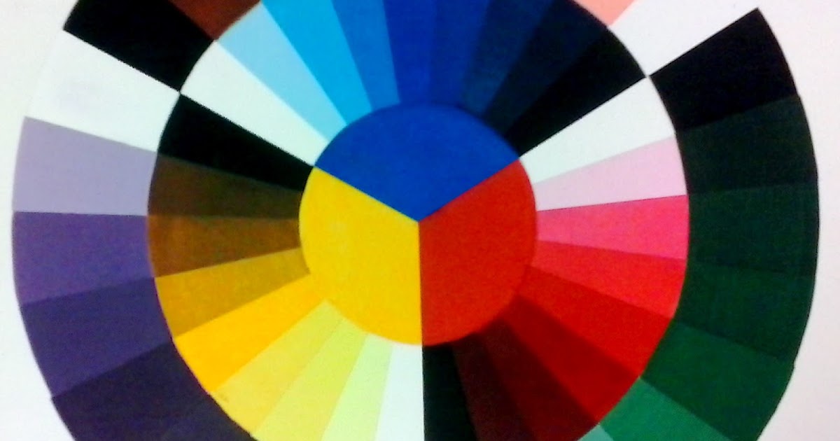 14.Circulo Cromático primarios - secundarios en variaciones de valor e ...