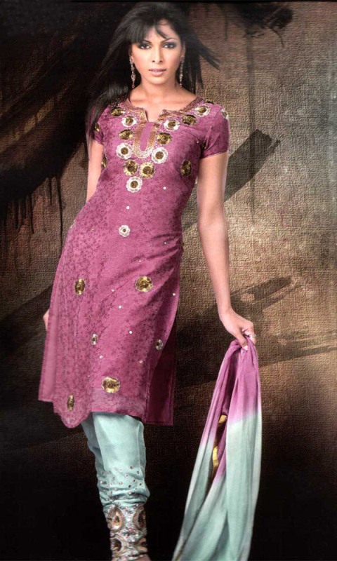 Style 280: Latest Salwar Kameez Designers Neck Design for EID