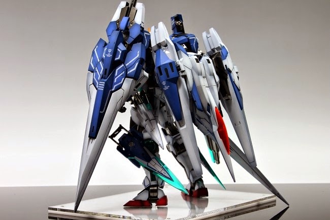 GN-0000/7S 00 Gundam Seven Sword/G + GN Buster Sword III + Full Saber ...