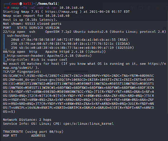 (Try Hack Me) Walkthrough