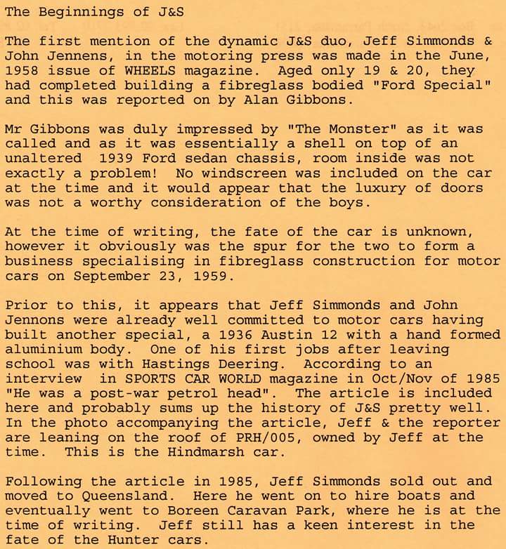 J&S Fibreglass Australia: The Beginning