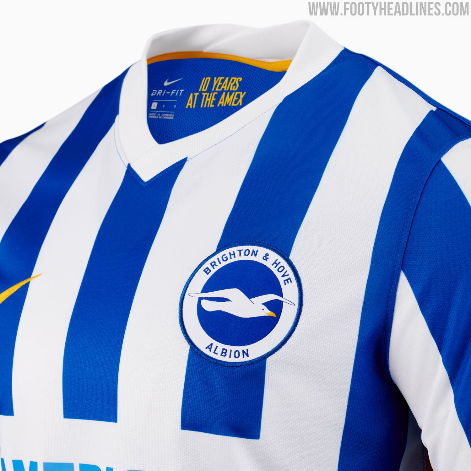 Brighton & Hove Albion 21-22 Home Kit Released - Footy Headlines