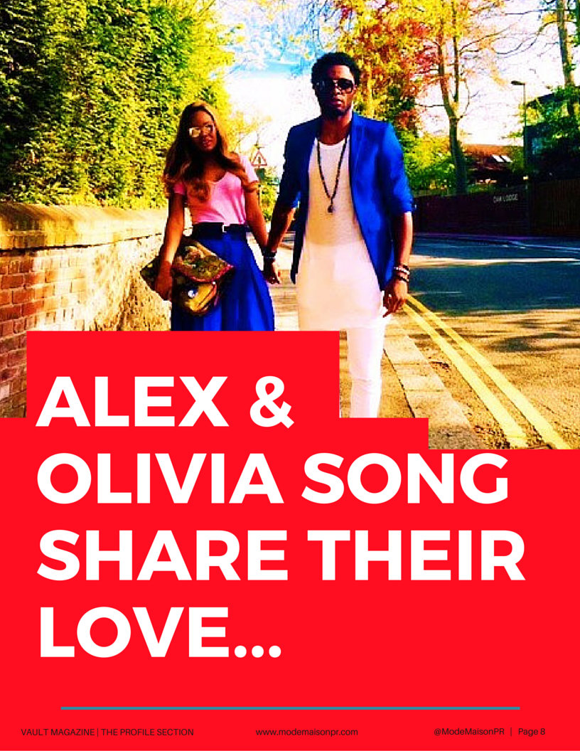 Exclusive details on the love life Alex Song and his wife; Olivia, in ...