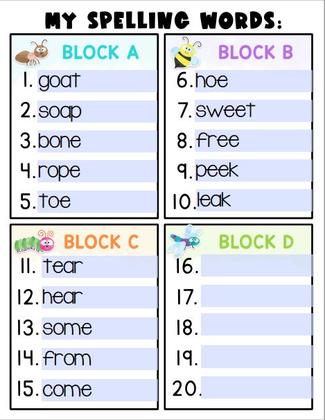 A Stable Beginning: Editable Homeschool Spelling Curriculum from The ...