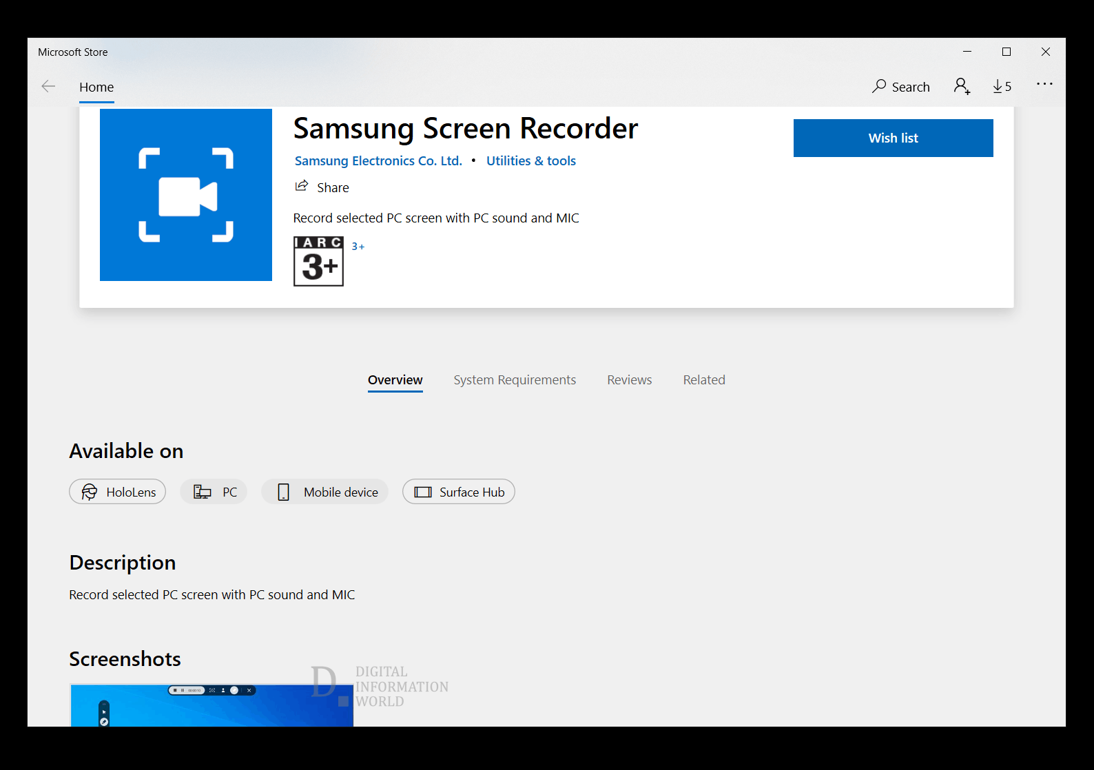 You can now record your Samsung PC through this free screen recorder app