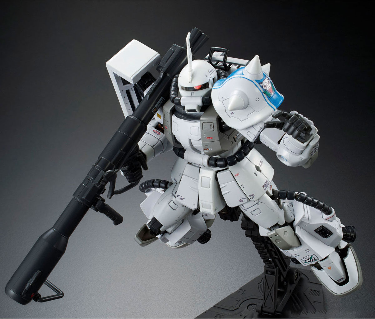 RG 1/144 MS-06R-1A Zaku II Shin Matsunaga Custom, Premium Bandai - Pilot-Exia Gundam