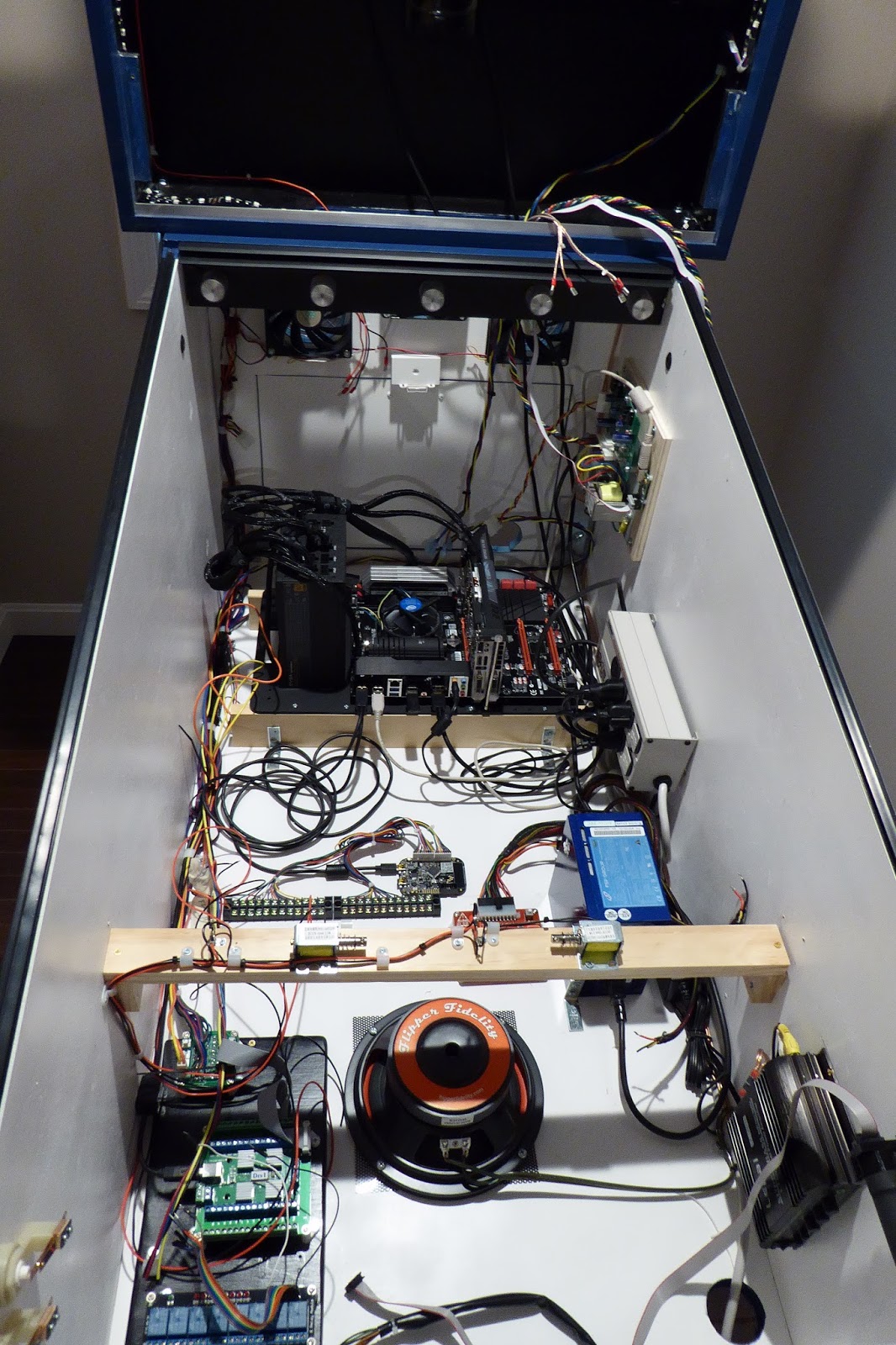 Things NOT left unsaid: Virtual Pinball Machine Build