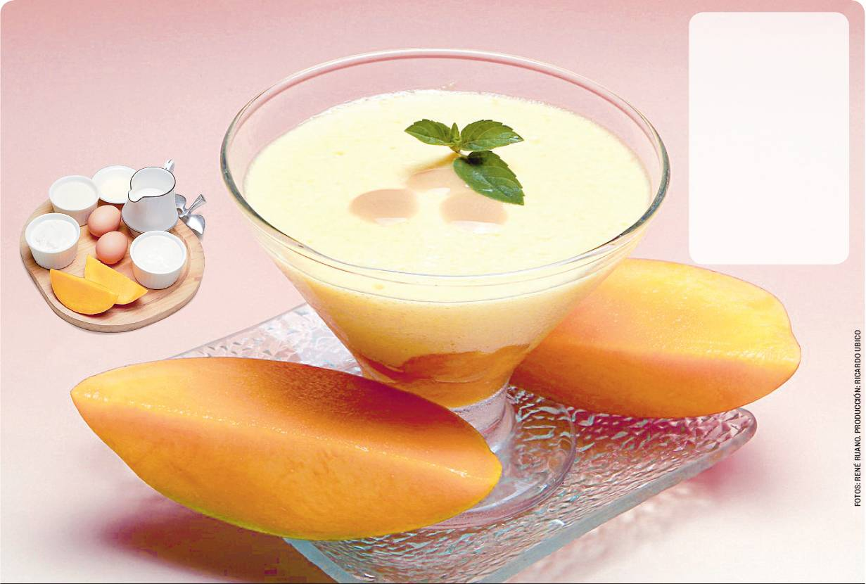 Cocinas y Recetas: Mousse de mango. Segmento cocina, Nuestro Diario
