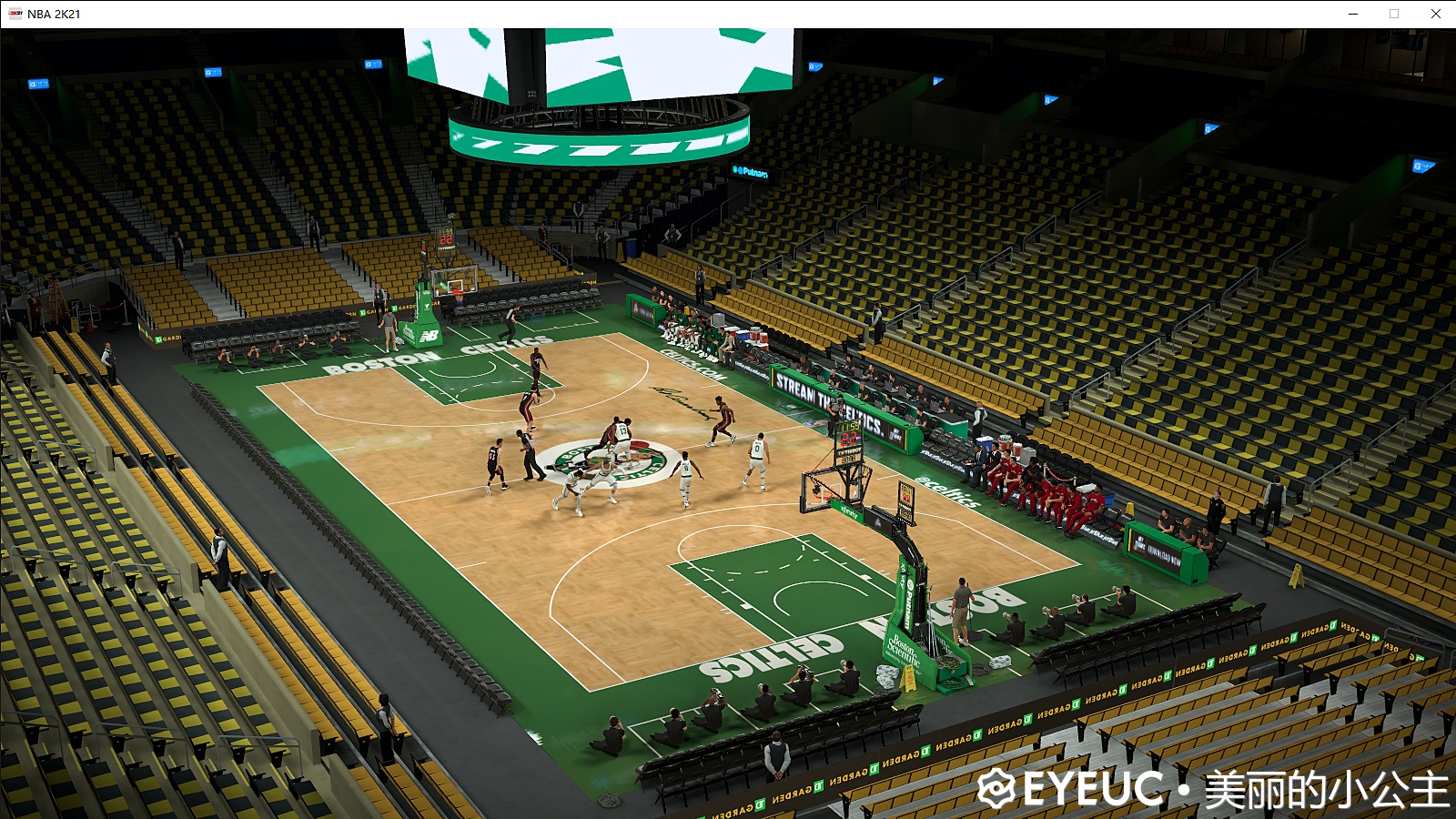 NBA 2K21 Boston Celtics Updated Arena V1.2 by BLP