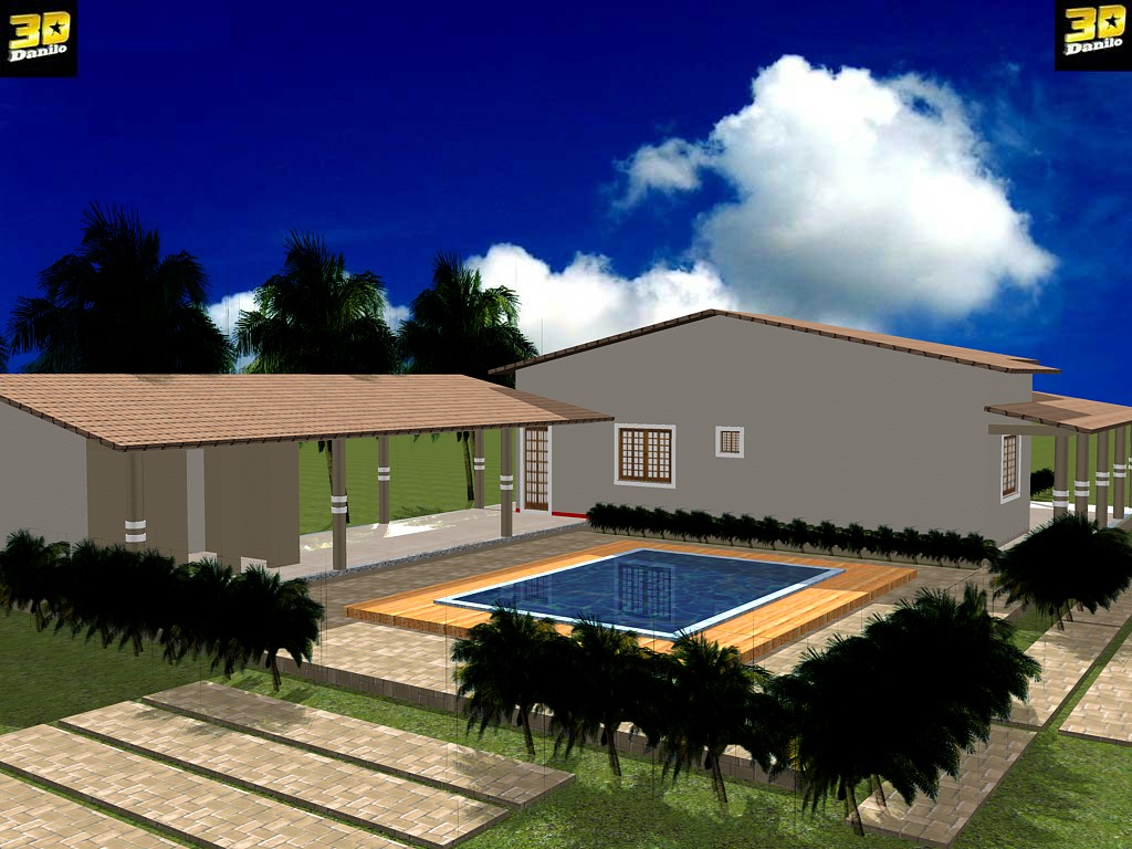 3DANILO - Maquetes Eletrônicas 3D: PROJETO SITIO (3d danilo)