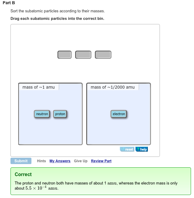 Mastering Biology Answers: The Anatomy of Atoms