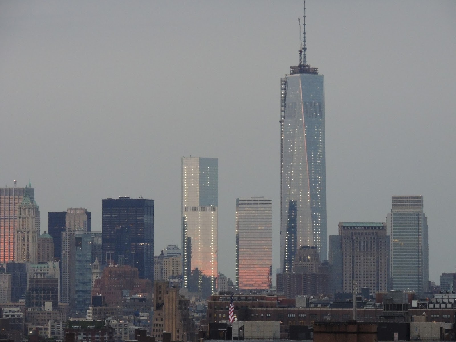 Living In The Bonus Round: PHOTOS: WTC Sunrise New York. June 13, 2013