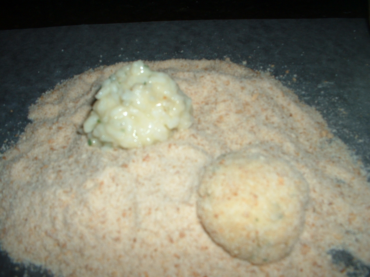 Someone's in the Kitchen: Italian Rice Croquettes