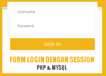cara membuat login dengan session di PHP - Wongoding