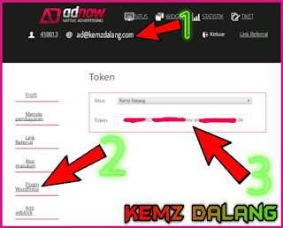 Native Ads: Cara daftar dan Memasang Iklan Adnow di blogspot | Kemz Dalang
