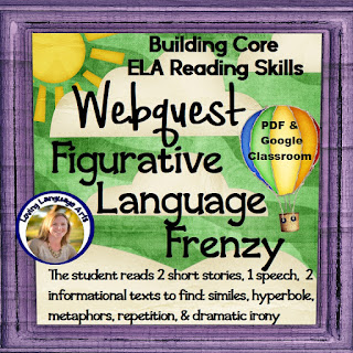 Figurative Language Fun Reading and Writing - Loving Language Arts