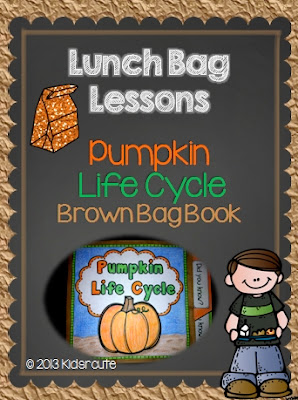 Creative Lesson Cafe: Pumpkin Life Cycle Lunch Bag Book