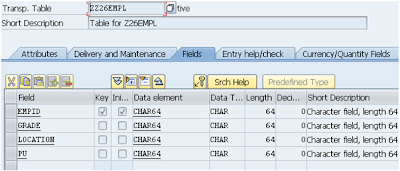 SAP Blogs: Step by Step Module pool program