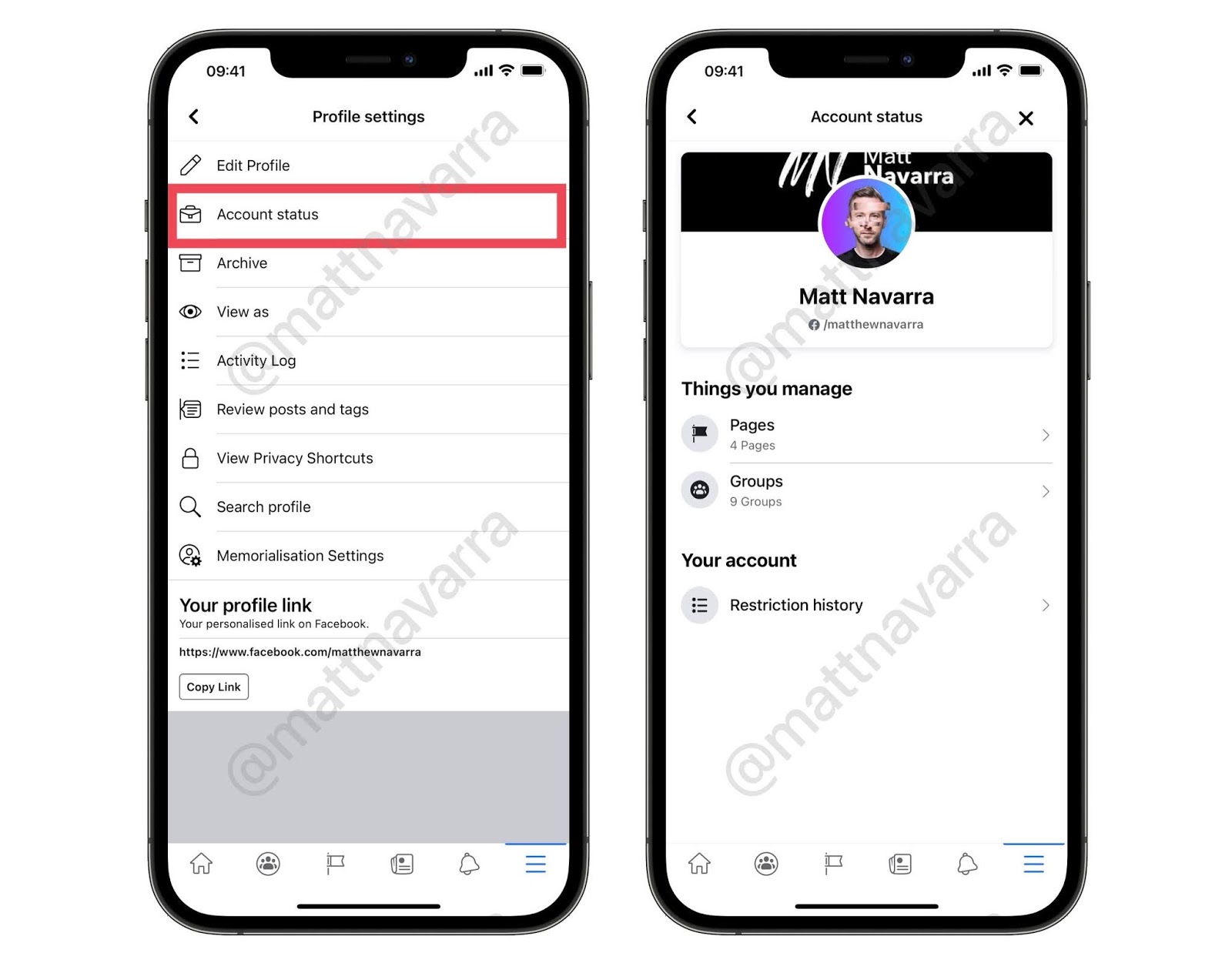 Facebook Is Widely Rolling Out Its Account Status Tab, Allowing Users ...