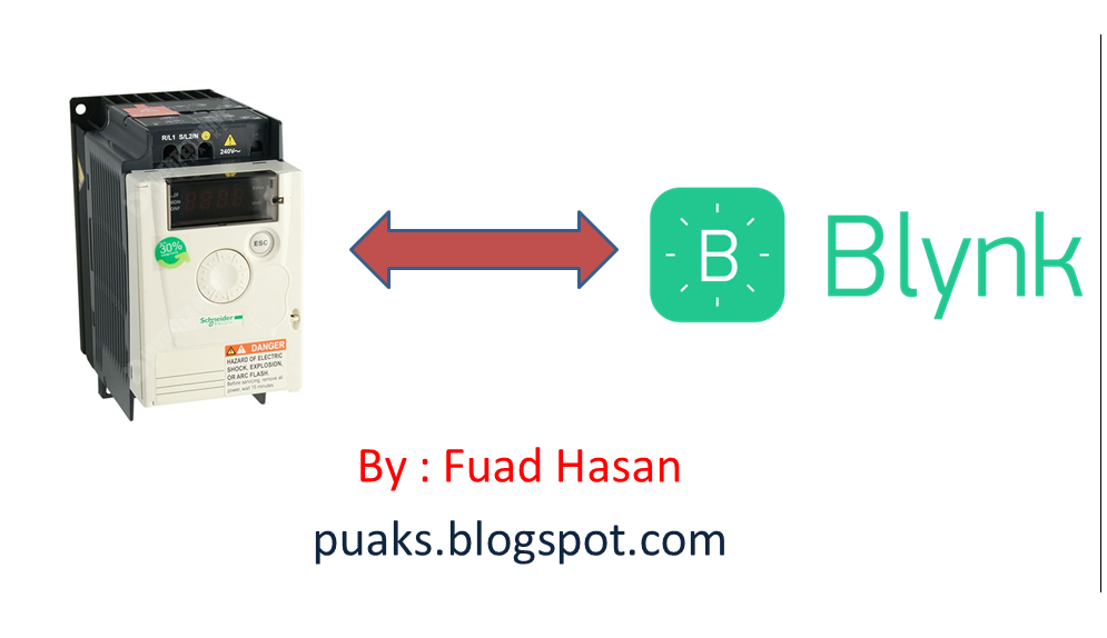 SIMOR Technology: cara integrasikan inverter altivar atv12 ke IoT Blynk