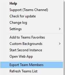 Microsoft Teams: Export Team Members to Excel | Thierry Dalon's Blog