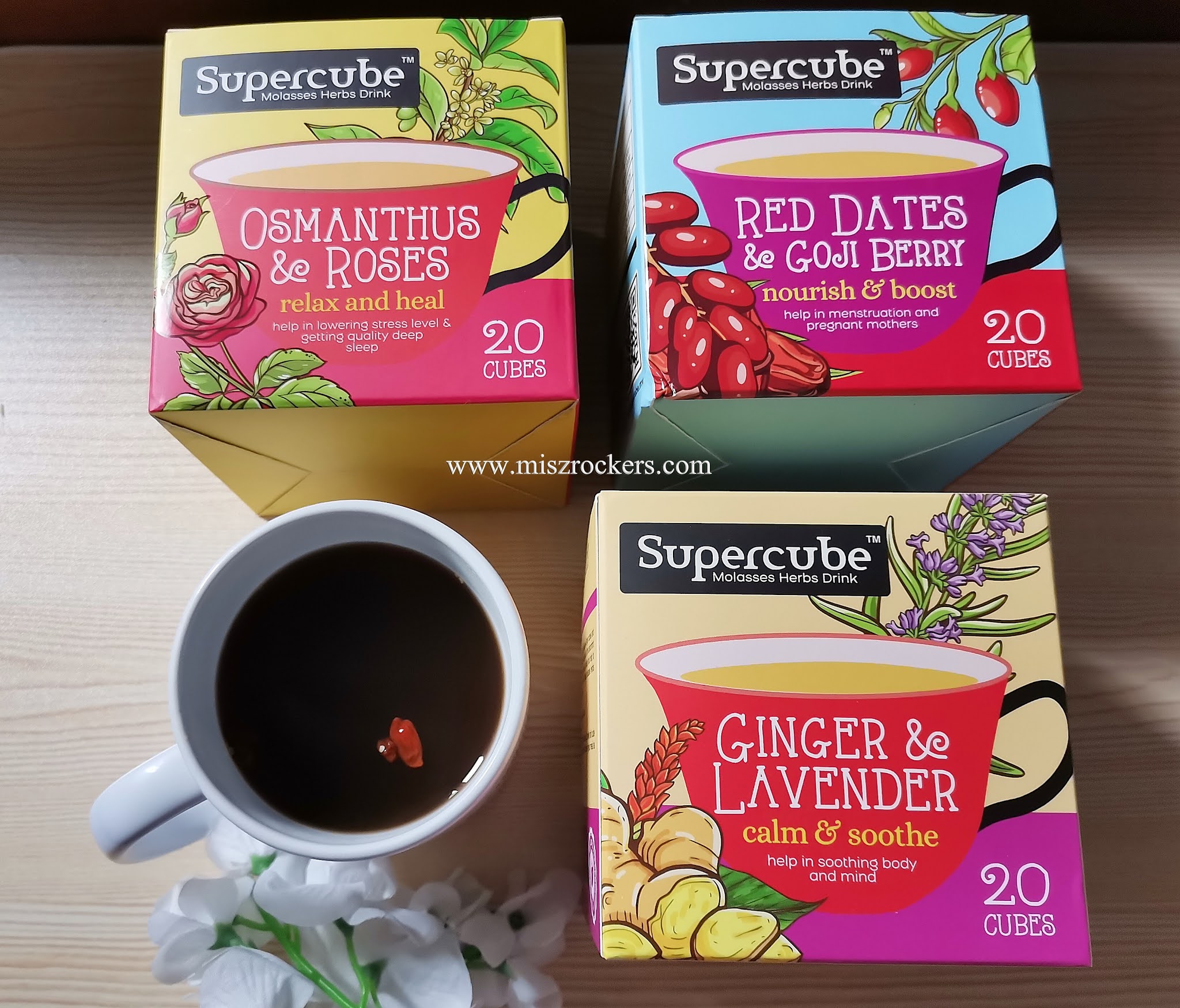 SUPERCUBE MOLASSES HERBS DRINK, TEH HERBA BAGUS UNTUK KESIHATAN TUBUH ...