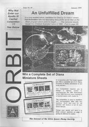Astro space Stamp Society: Orbit Magazine issues 31-40