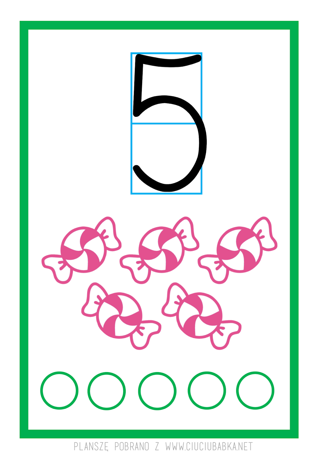 Plansze dydaktyczne od 0 do 10 do druku :) - Kreatywne pomysły na ...