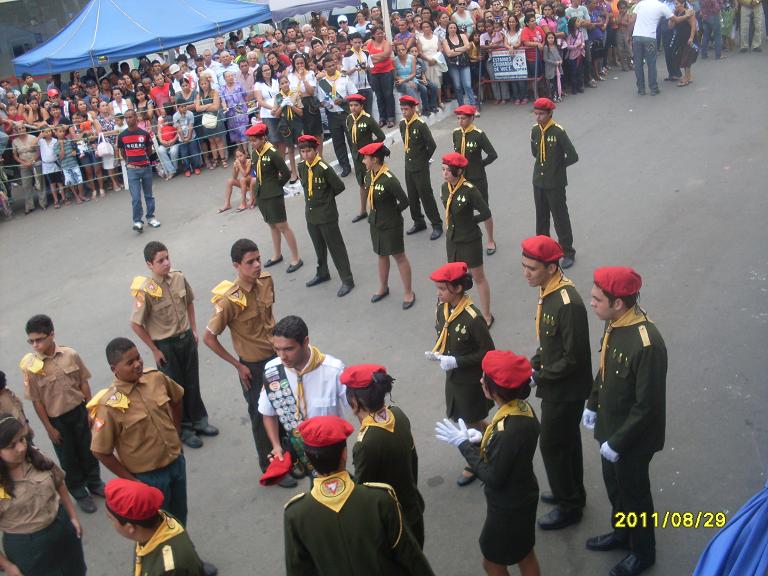 6ª REGIÃO DE DBV - APeC: IMAGENS DO DESFILE DE 7 DE SETEMBRO EM CUPIRA