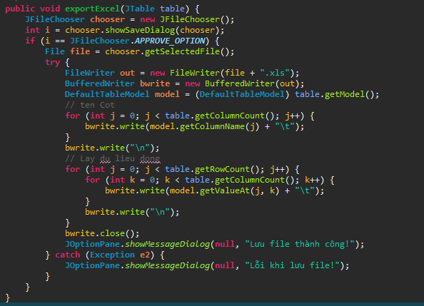 Xu t File Excel T B ng Table Trong Java Swing Gui How To Export xu-t-file-excel-t-b-ng-table-trong-java-swing-gui-how-to-export