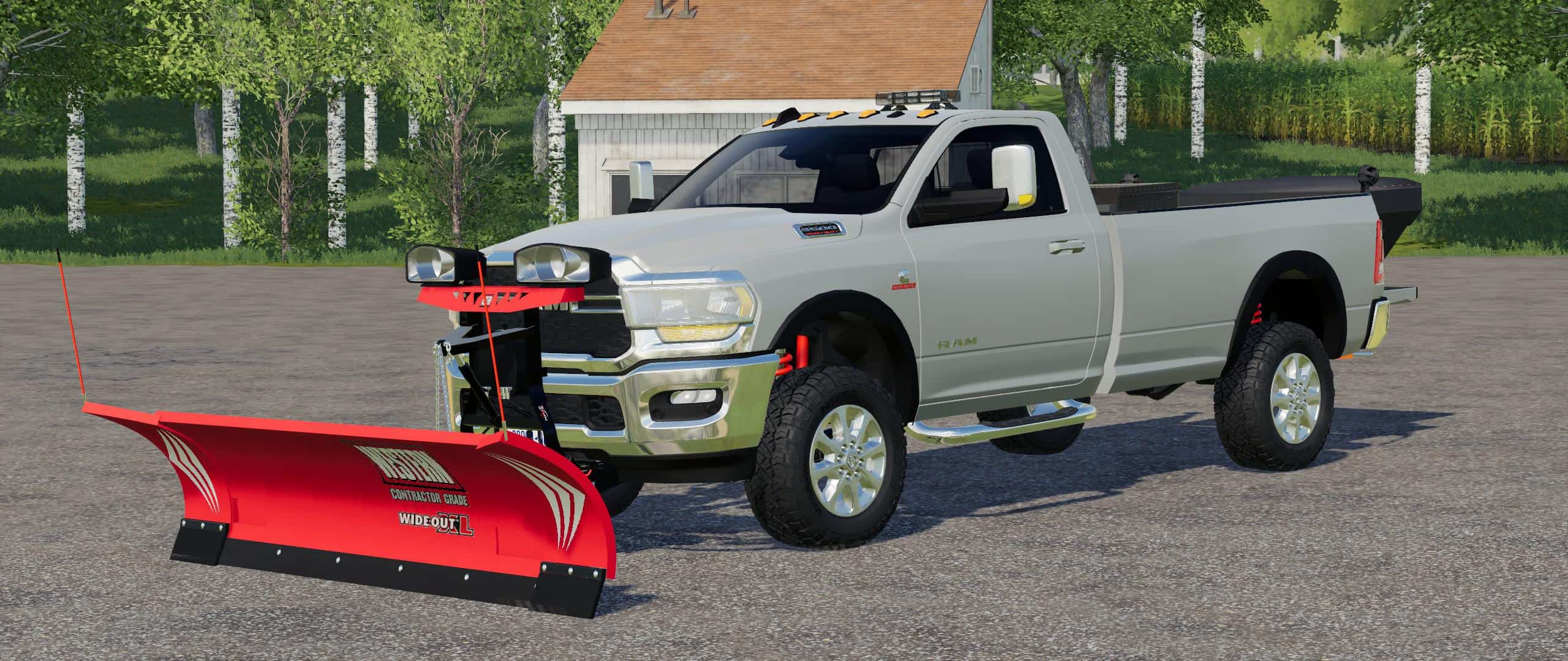FS19 2020 Ram 3500 Single Cab v1.0 - FS 19 & 22 USA Mods Collection