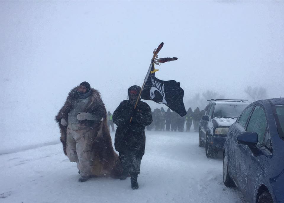 White Wolf Standing Rock Tribal Leaders And Water Protectors Thank Us