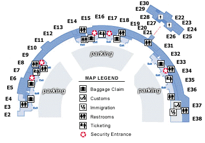 Dallas Fort Worth Airport Baggage Claim Map