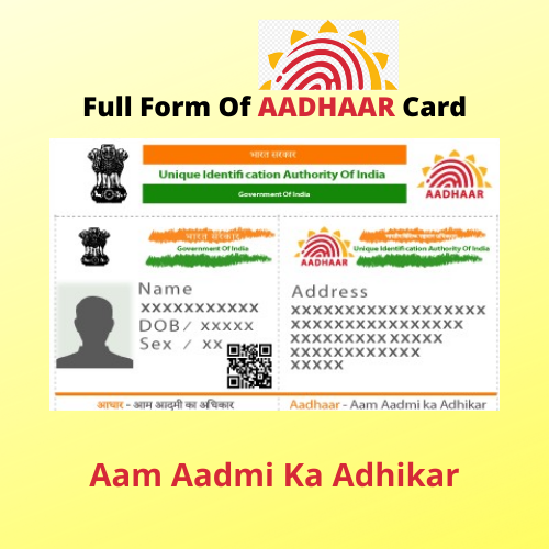 Full Form Of AADHAAR Card Full Forms Full Form Of A To Z Full Forms full-form-of-aadhaar-card-full-forms-full-form-of-a-to-z-full-forms
