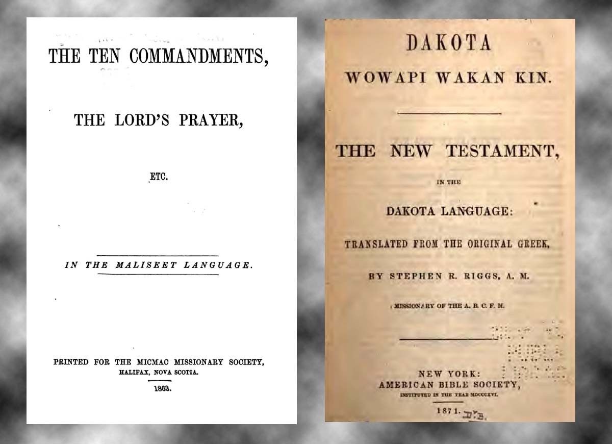 The Book Shelf: Over 50 Native American Indian Bible Versions to Download