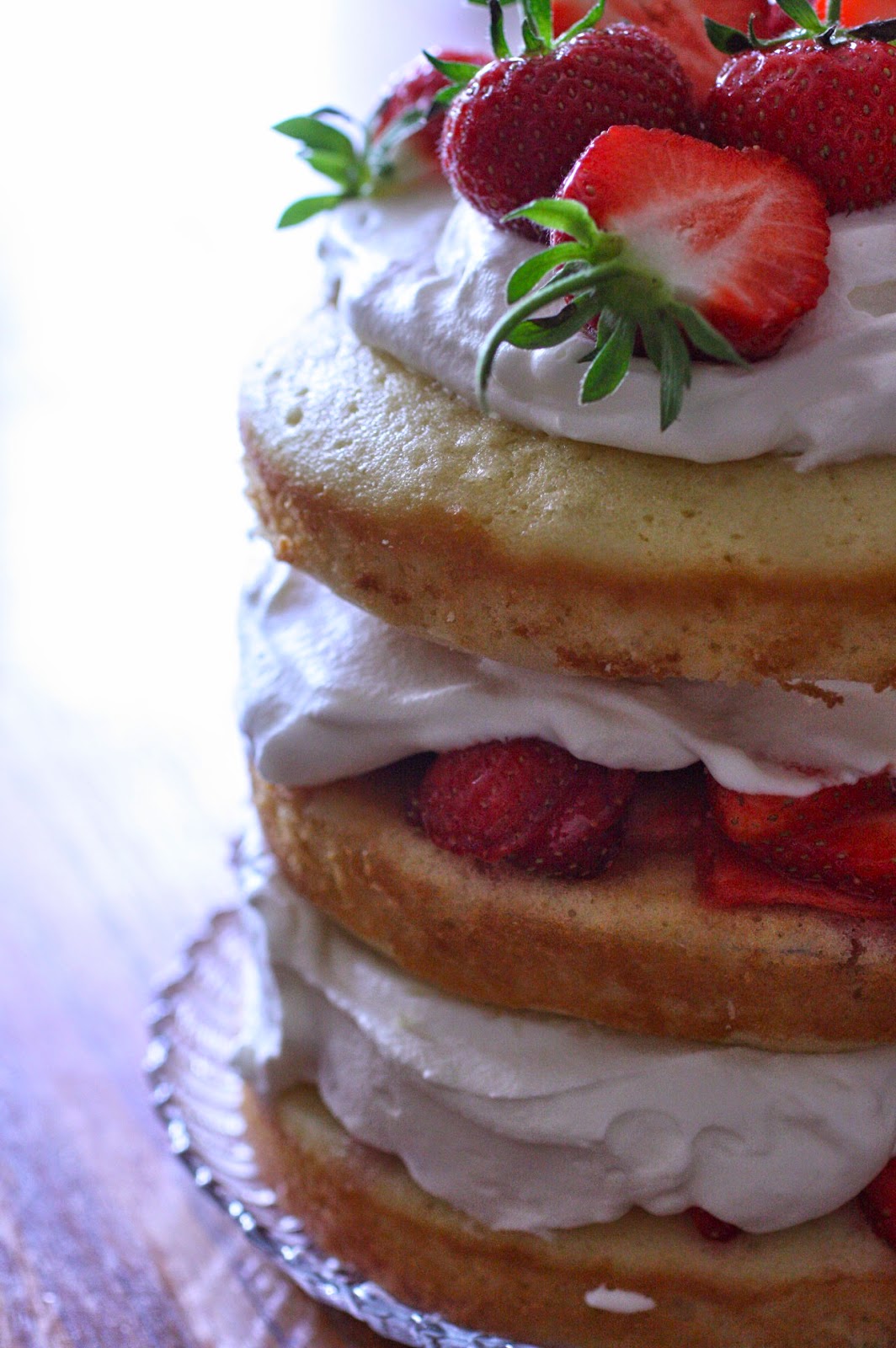 A Dusting of Sugar: Sky High Strawberry Shortcake