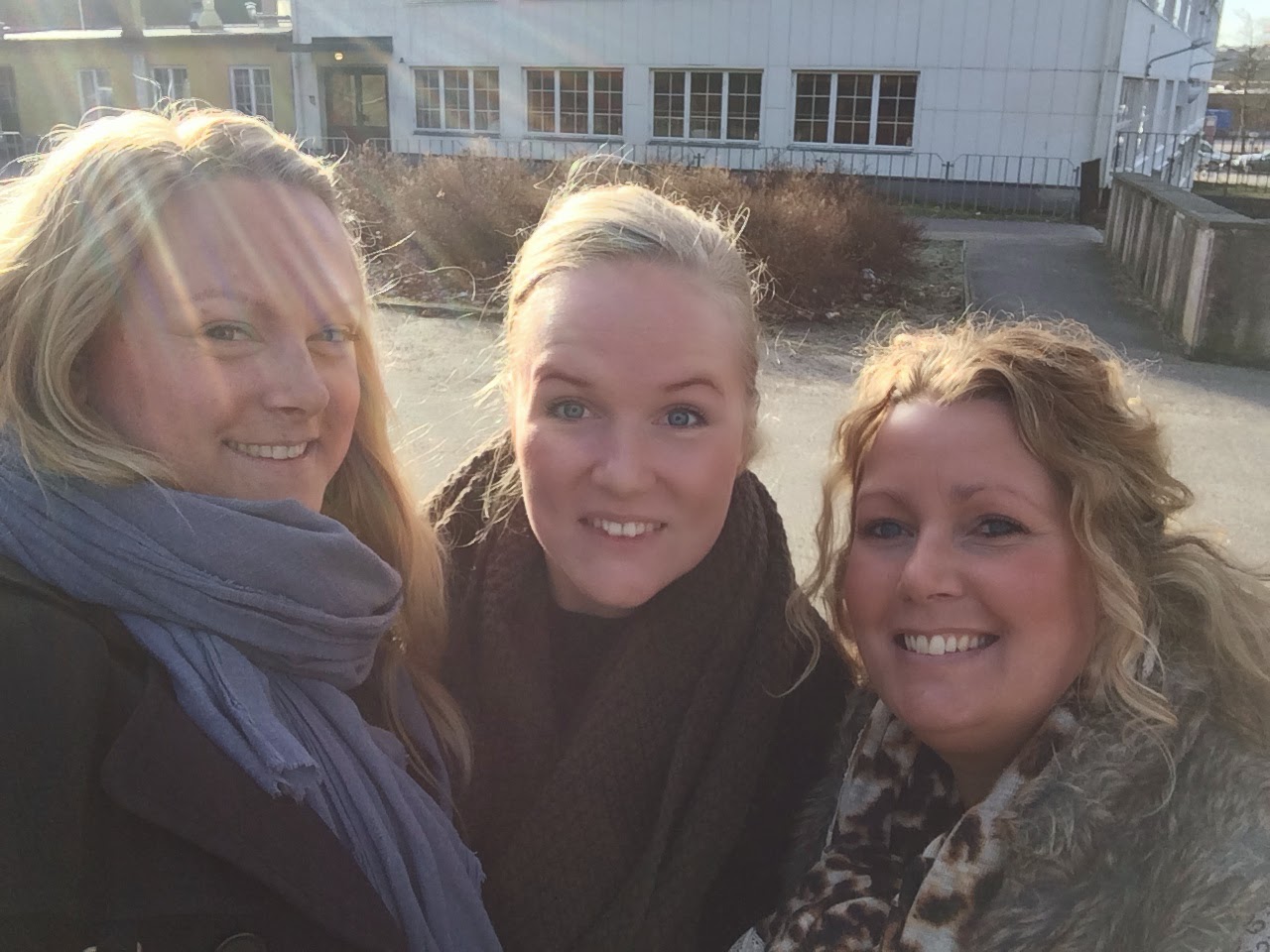 I Hannas klassrum: Studenter på besök