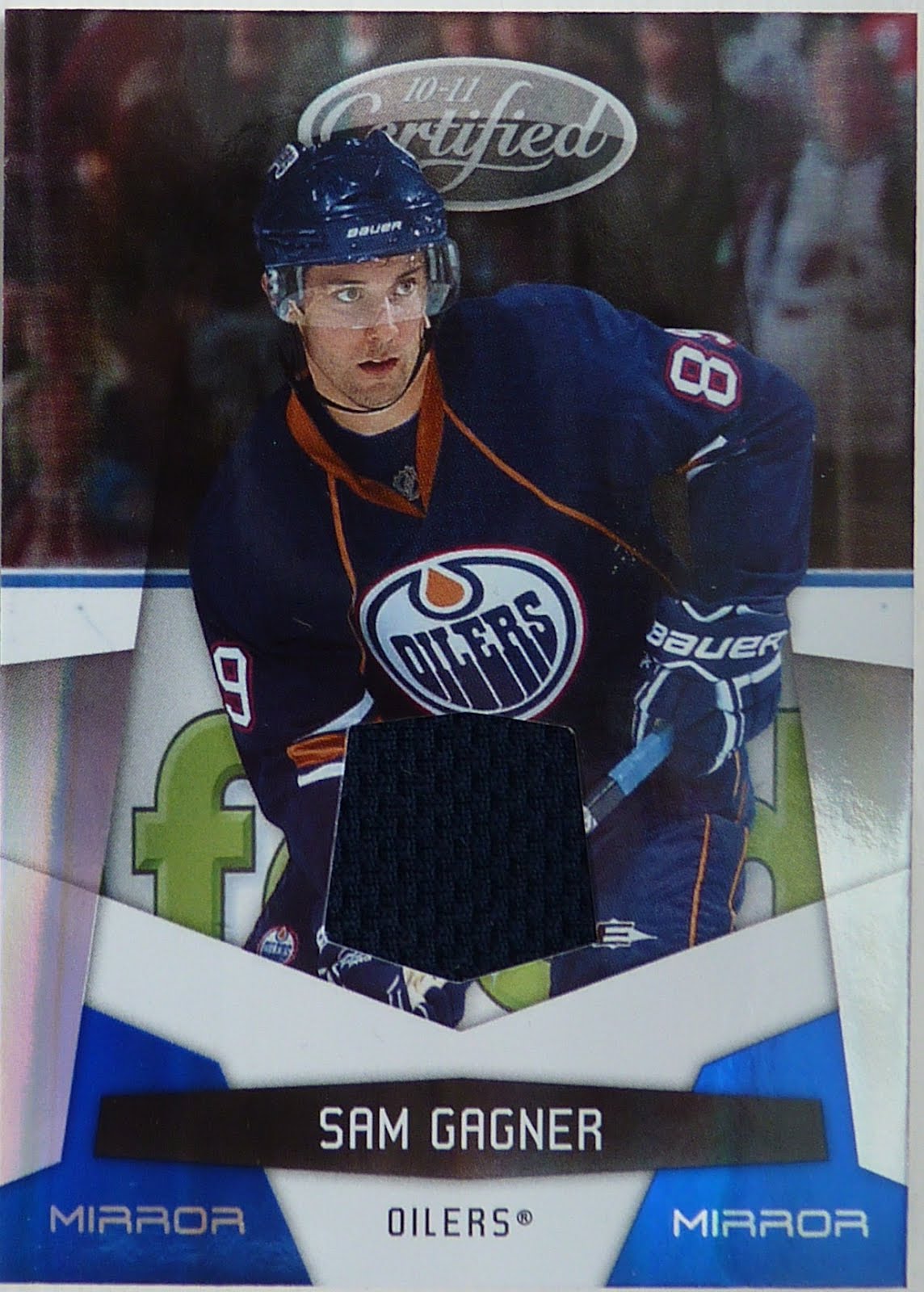 Wax Stain Rookie: Card of the Week - Sam Gagner