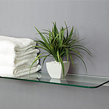 CUSTOM GLASS SHELF