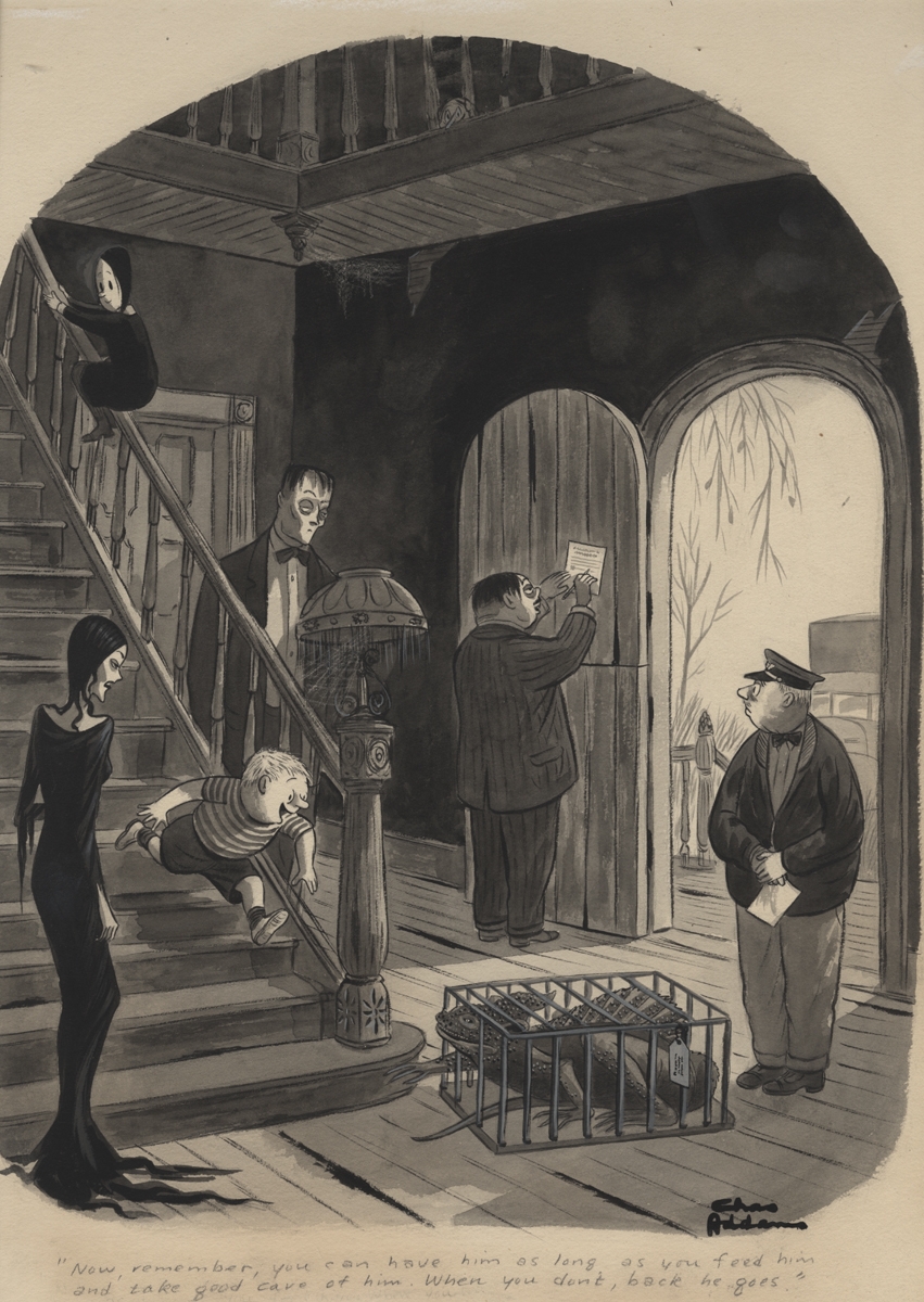 Dr. Theda's Crypt: A Rainy Night with the Addams...