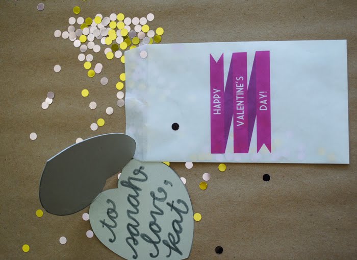 Heart and Craft: confetti card diy and a printable